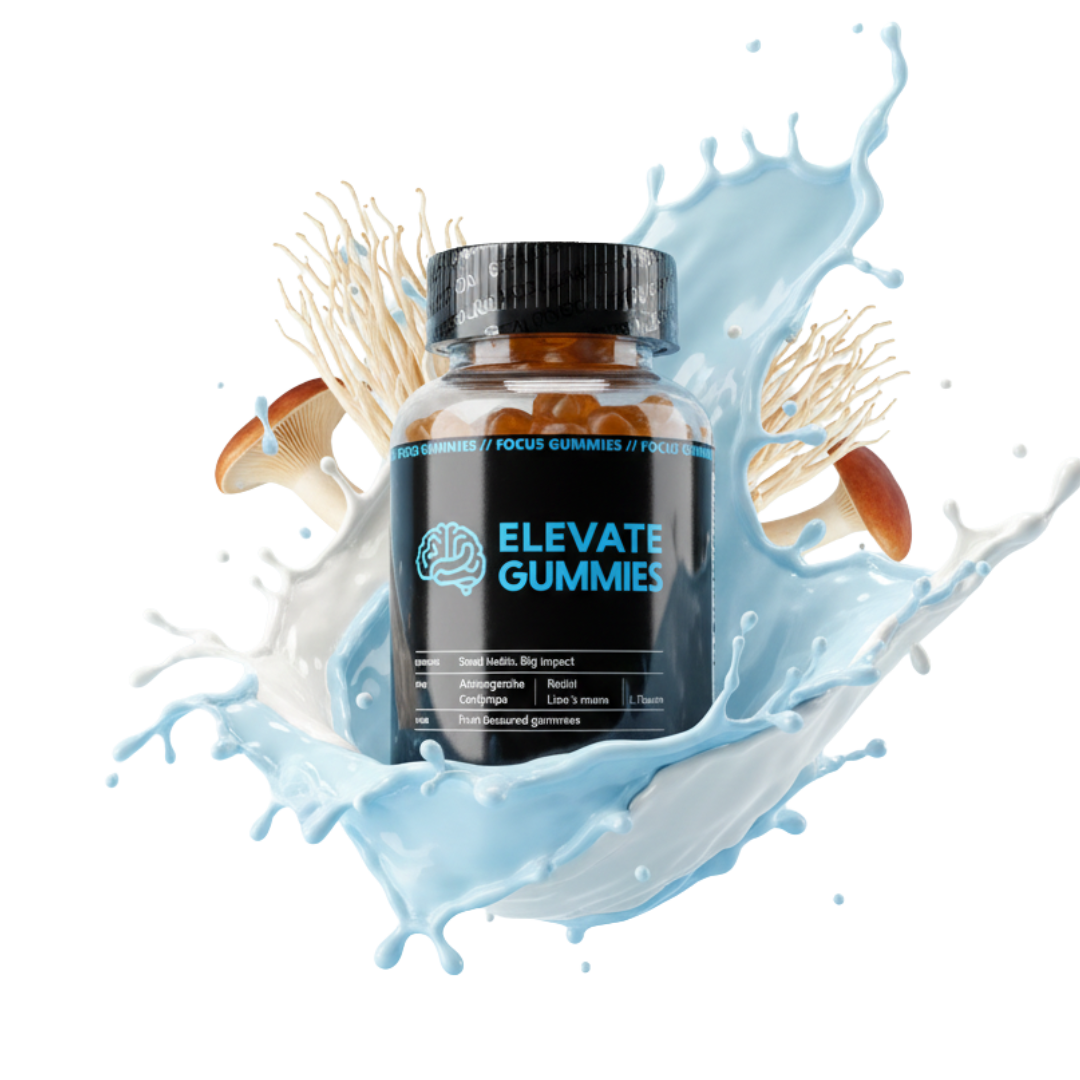 Elevate Gummies – Kosttillskott för fokus & energi – Focus Gummies